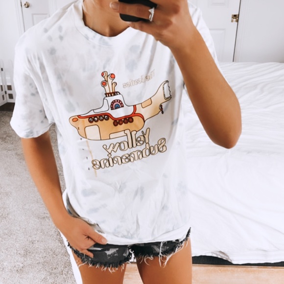 The Beatles | Tops | Nwt Beatles Yellow Submarine Tee | Poshmark